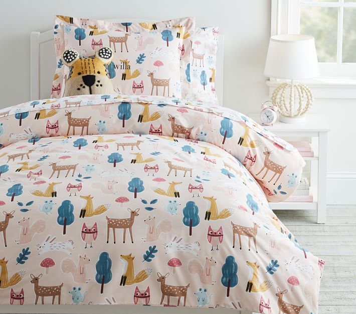 Willa Woodland Organic Sheet Set & Pillowcases | Pottery Barn Kids