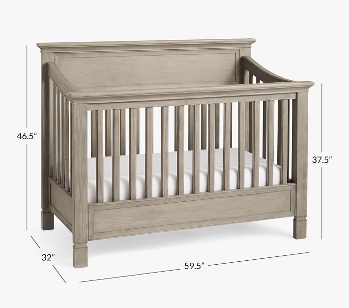 Larkin 4-In-1 Convertible Baby Crib | Pottery Barn Kids