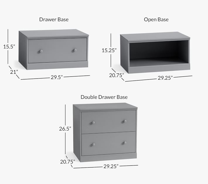 Build Your Own Cameron Wall System | Playroom Storage | Pottery Barn Kids