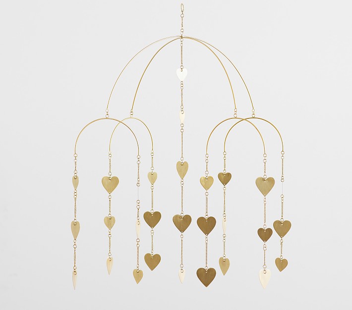 Heart Ceiling Mobile | Pottery Barn Kids