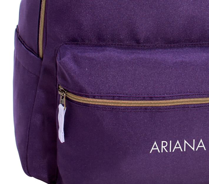 Colby Solid Plum Backpacks | Pottery Barn Kids