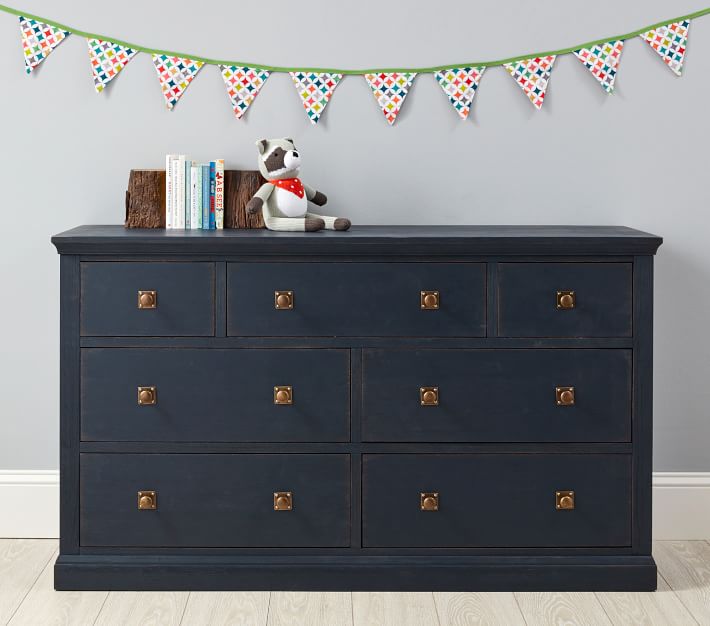 Charlie Extra Wide Kids Dresser | Pottery Barn Kids