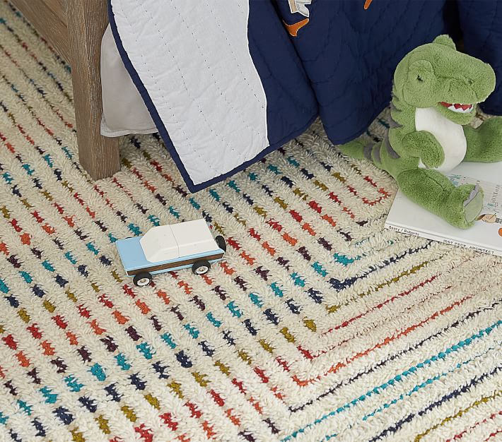 Concentric Rainbow Rug | Pottery Barn Kids