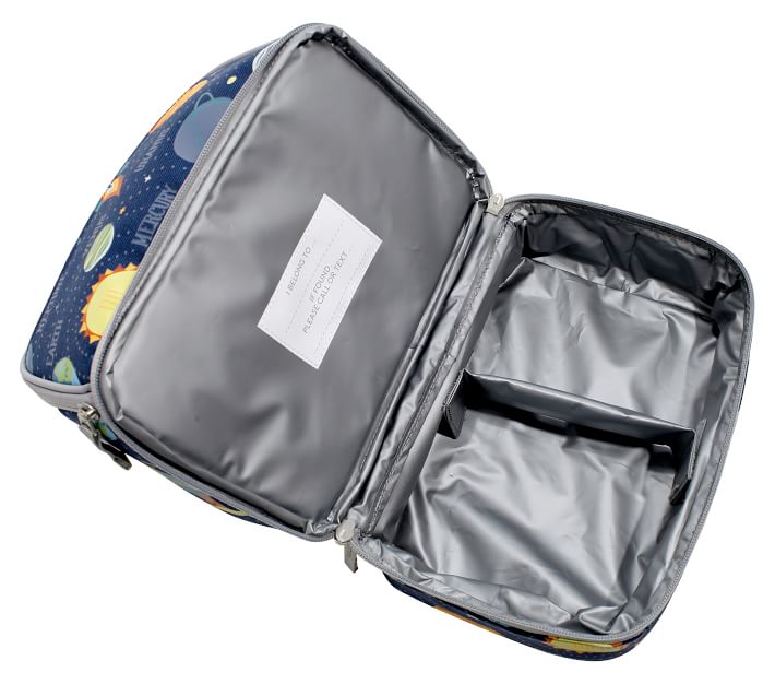 Mackenzie Navy Solar System Glow-in-the-Dark Lunch Boxes | Pottery Barn ...