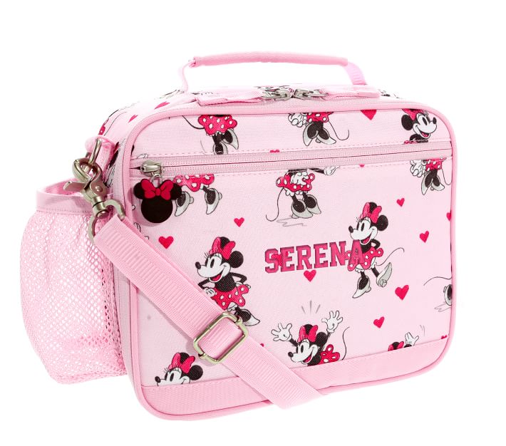 Mackenzie Pink Disney Minnie Mouse Lunch Boxes | Pottery Barn Kids