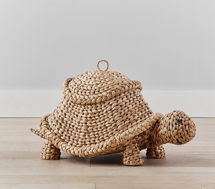 Savannah Seagrass Turtle Basket | Pottery Barn Kids