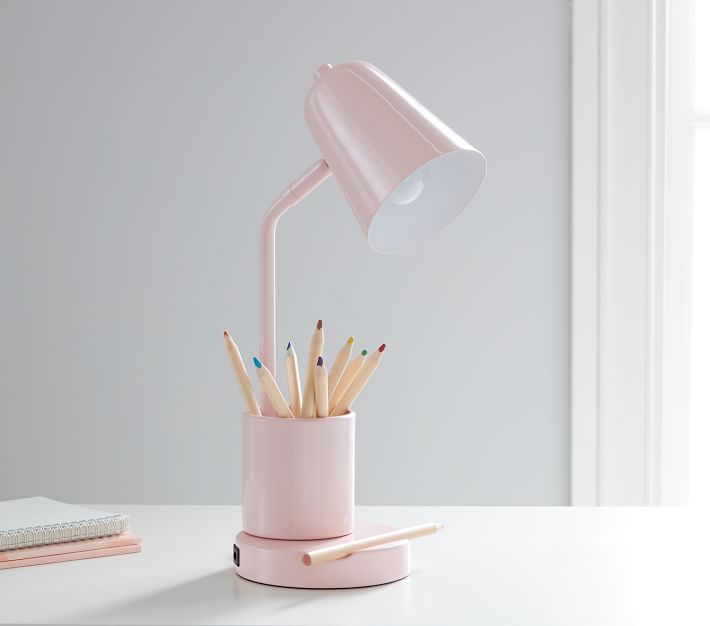 USB Task Lamp with Storage | Pottery Barn Kids