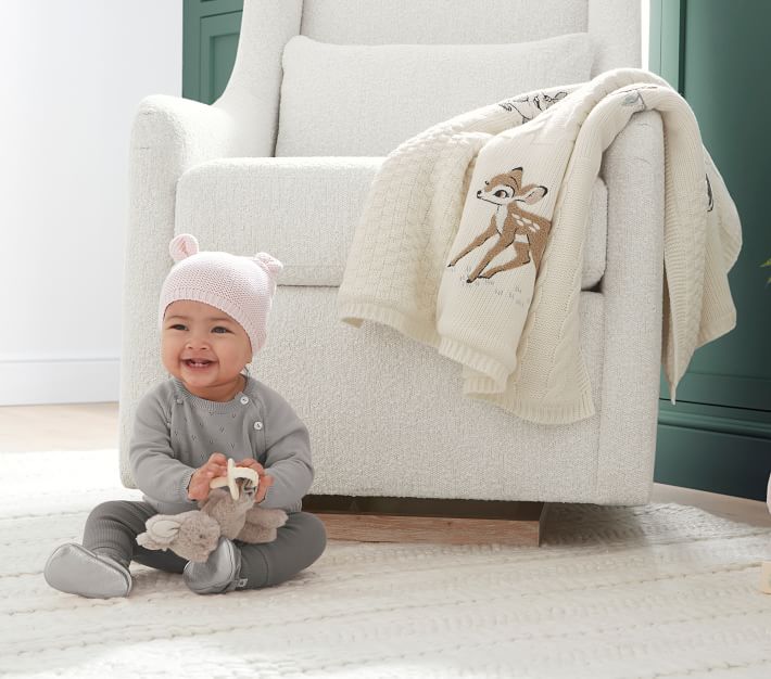 Disney Bambi Heirloom Baby Blanket | Pottery Barn Kids