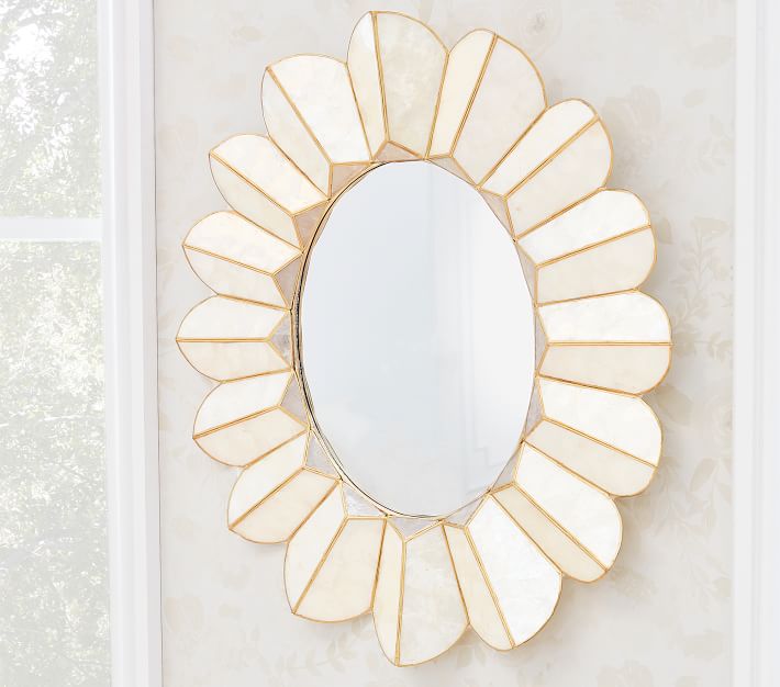 Capiz Mirror | Pottery Barn Kids