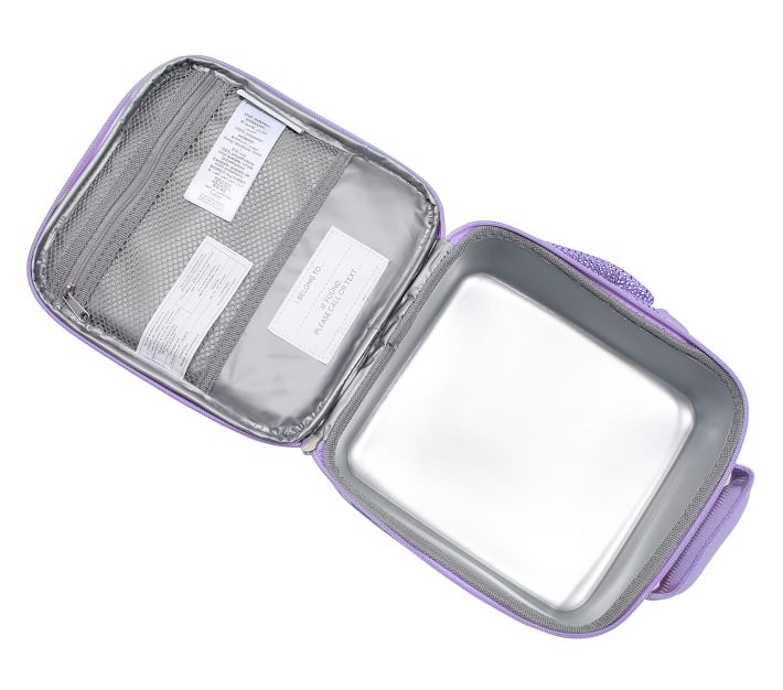 Mackenzie Lavender Floral Blooms Lunch Boxes | Pottery Barn Kids