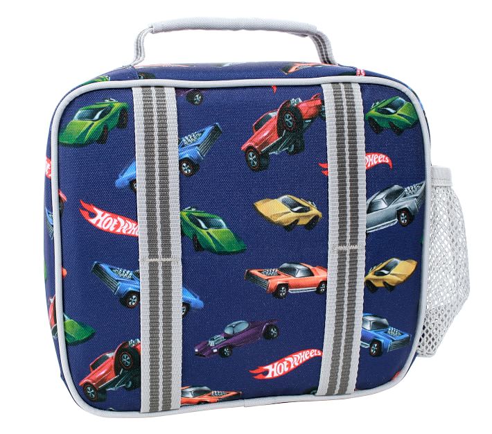 Mackenzie Gray Blue Hot Wheels™ Lunch Boxes | Pottery Barn Kids