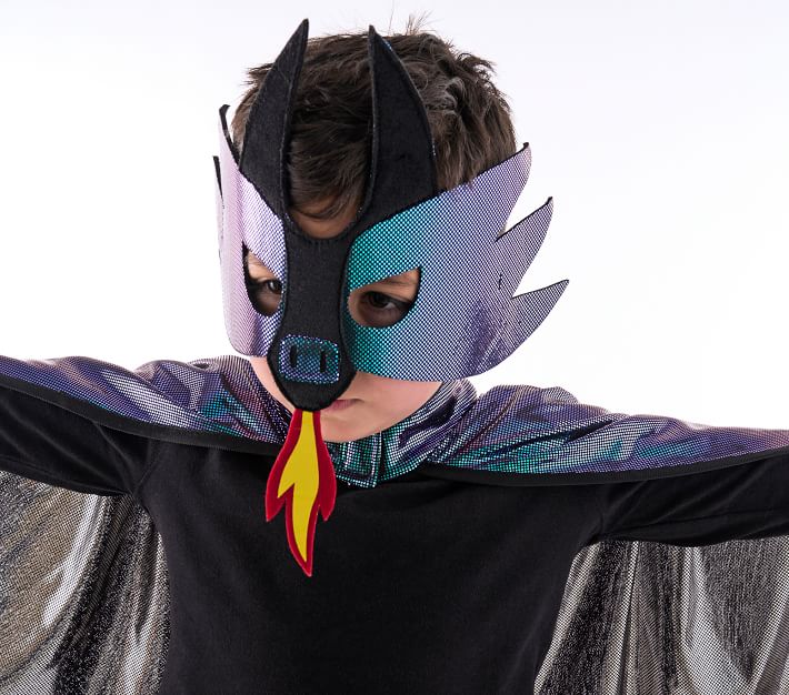Kid Light Up Dragon Cape & Mask Costume Accessory Set | Pottery Barn Kids
