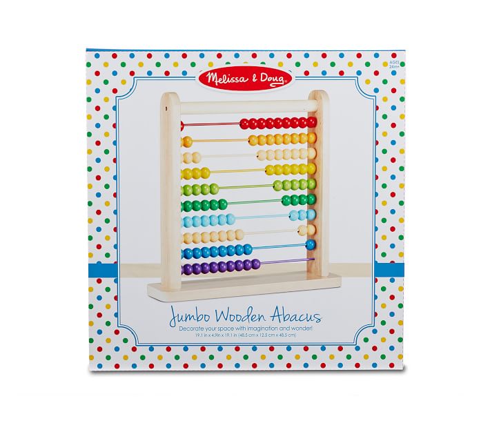 Melissa & Doug Jumbo Abacus | Pottery Barn Kids
