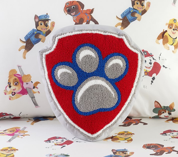PAW Patrol™ Shield Pillow | Pottery Barn Kids