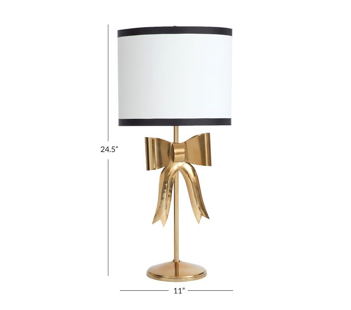 Emily and Meritt Bow Table Lamp | Pottery Barn Kids