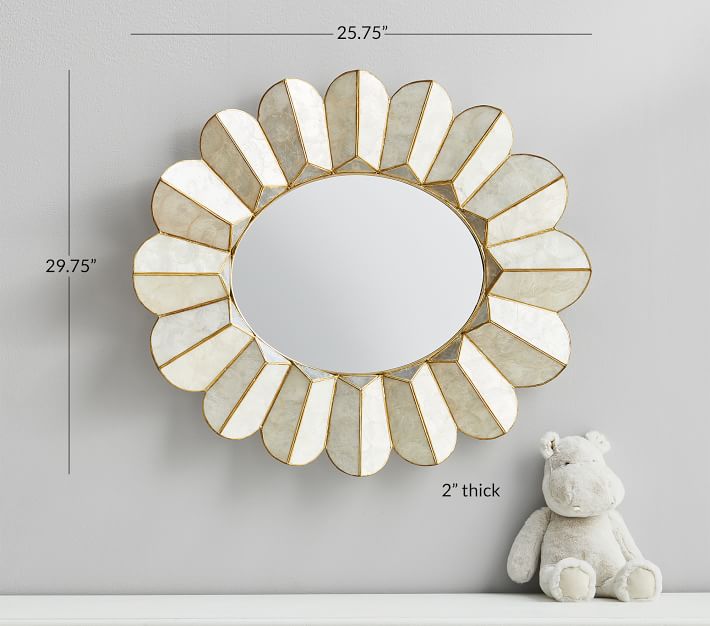 Capiz Mirror | Pottery Barn Kids