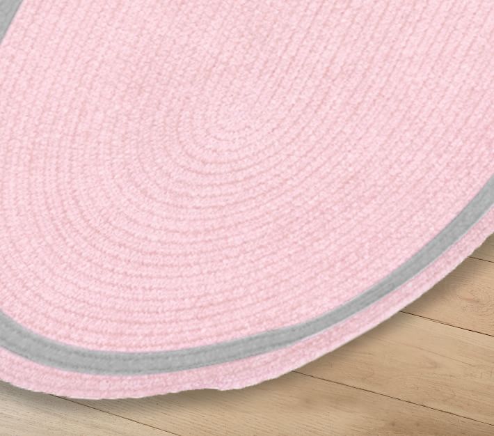 Girls Custom Capel Oval Rug | Solid Color Rug | Pottery Barn Kids