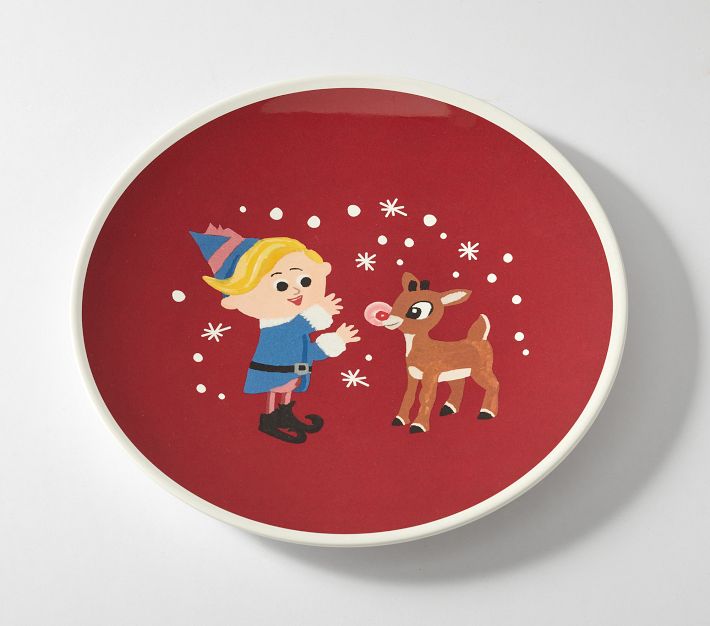 Rudolph® Plates | Pottery Barn Kids