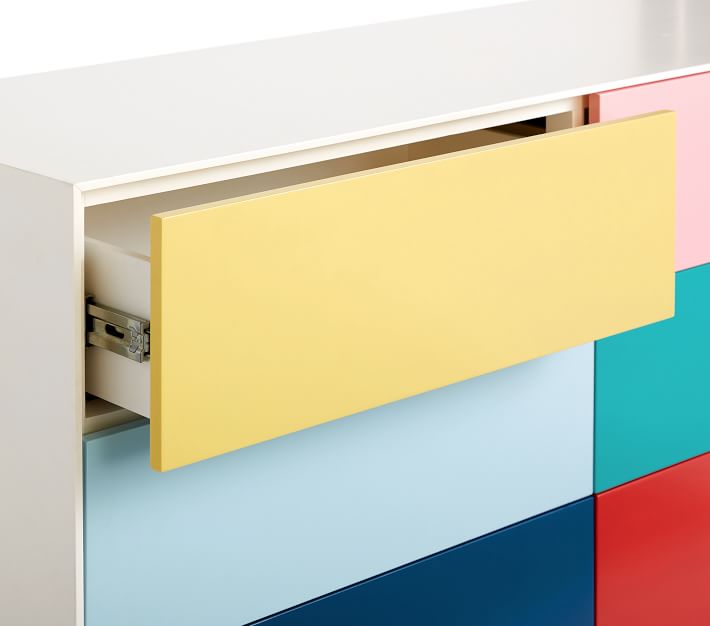 West Elm X PBK Emilia Multi-Colour Dresser | Pottery Barn Kids