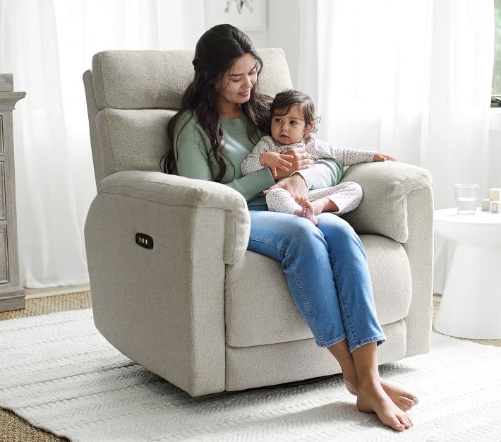 Dream Deluxe Power Nursery Recliner Chair | Pottery Barn Kids