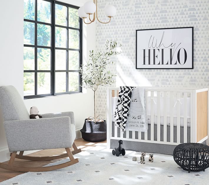 Phoenix Rocking Chair & Ottoman | Pottery Barn Kids