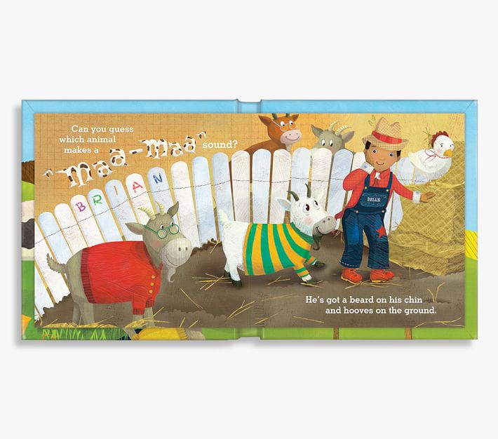 My Farm Friends Personalized Book | Kids Books | Pottery Barn Kids
