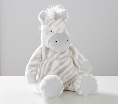 Zebra Jungle Critter Plush | Pottery Barn Kids