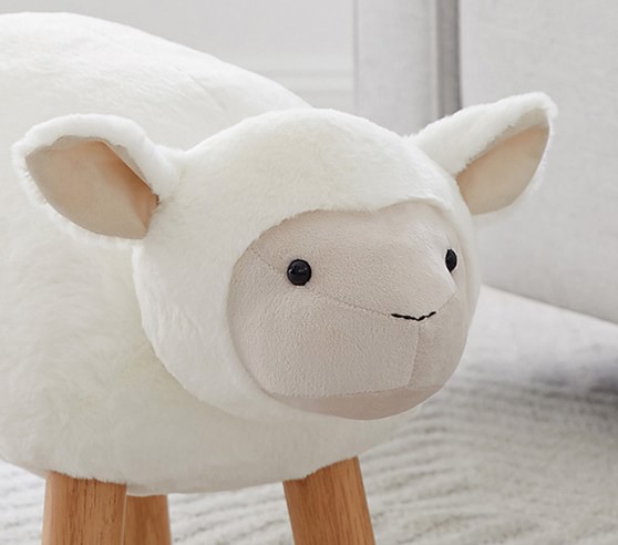Plush Critter Foot Stool | Pottery Barn Kids
