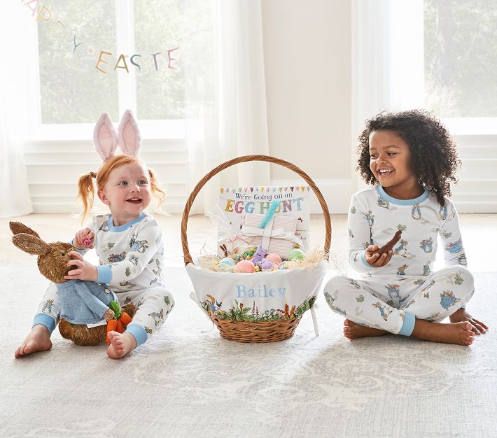 Peter Rabbit™ Organic Pajama Set | Pottery Barn Kids