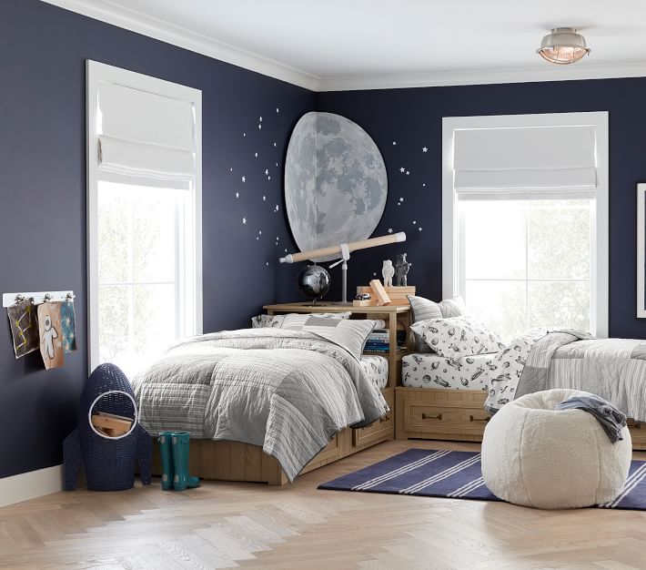 Rocket Shaped Wicker Storage | Kids Storage | Pottery Barn Kids