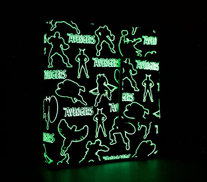 Mackenzie Marvel Glow-in-the-Dark Avengers Homework Holder | Pottery ...