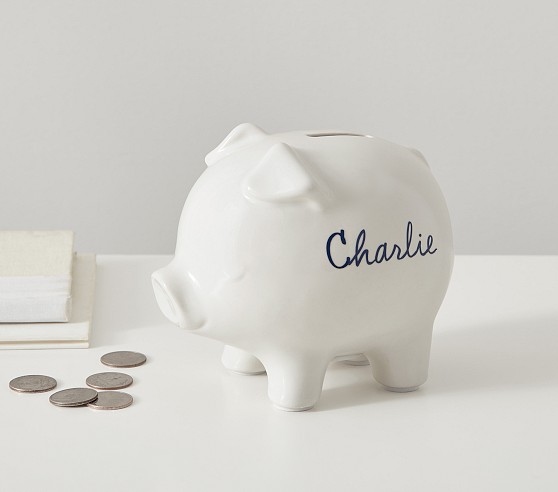 Ceramic Piggy Bank | Pottery Barn Kids