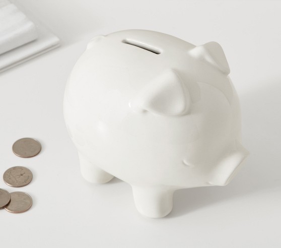 Ceramic Piggy Bank | Pottery Barn Kids