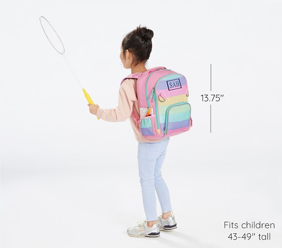 Fairfax Pastel Rainbow Backpacks | Pottery Barn Kids
