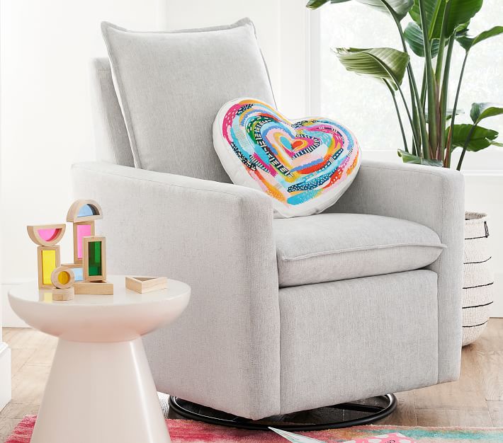 Paxton Nursery Swivel Glider Chair | Pottery Barn Kids