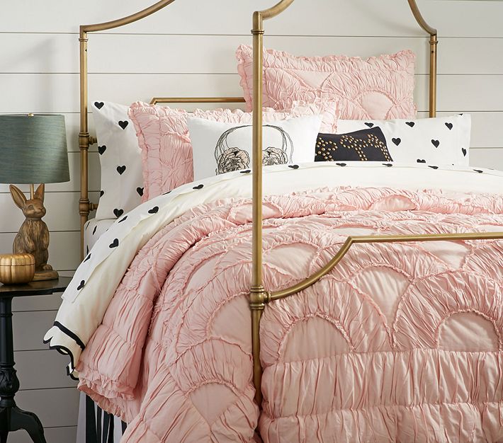 The Emily & Meritt Parisian Girls Quilt | Pottery Barn Kids