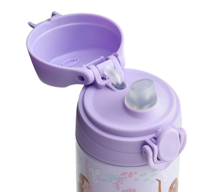 Mackenzie Lavender Mermaids Water Bottle | Pottery Barn Kids