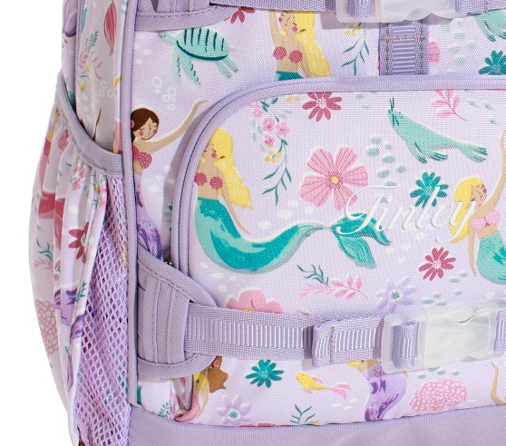 Mackenzie Lavender Mermaids Backpacks | Pottery Barn Kids