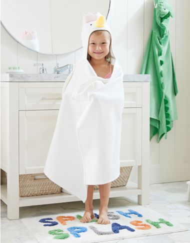 Kids Bath Shop: Towels & Bath Accessories | Pottery Barn Kids