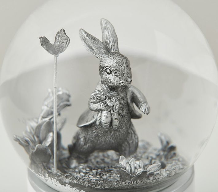 Peter Rabbit™ Musical Snow Globe | Pottery Barn Kids