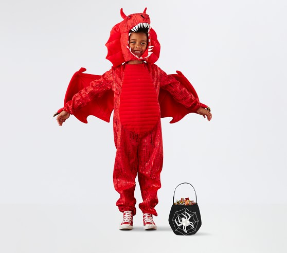 Red Toddler Dragon Costume | Pottery Barn Kids