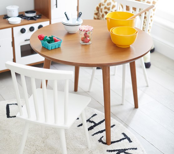west elm x pbk Spindle Modern Kids Play Table | Pottery Barn Kids