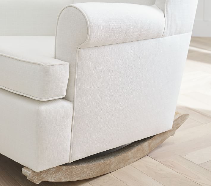 Wingback Rocking Chair & Ottoman | Pottery Barn Kids