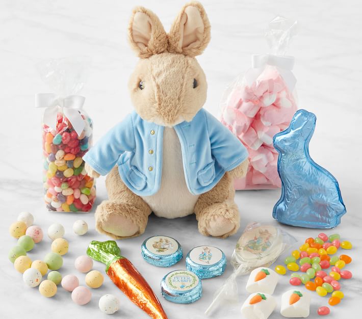 Williams Sonoma & pbk Large Peter Rabbit™ Easter Filled Gift Basket ...