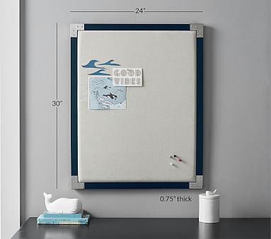 Small Navy Campaign Pinboard | Pottery Barn Kids