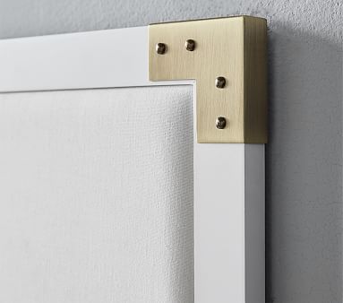 Small White Campaign Pinboard | Pottery Barn Kids