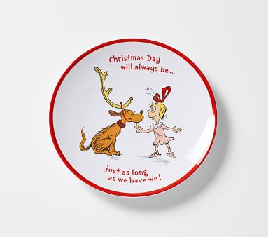 Dr. Seuss's The Grinch™ Plates | Pottery Barn Kids