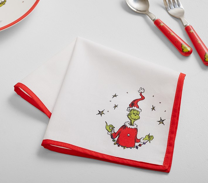Dr. Seuss's The Grinch™ Napkin | Pottery Barn Kids