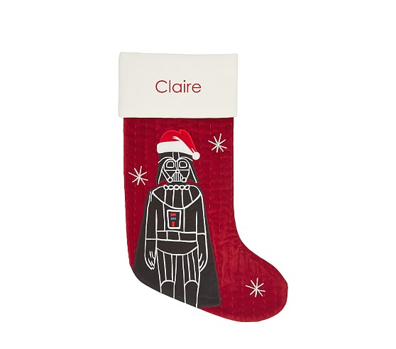 Star Wars™ Darth Vader™ Christmas Stocking | Pottery Barn Kids