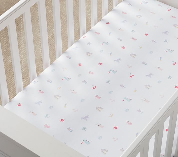 Organic Piper Crib Sheets | Pottery Barn Kids